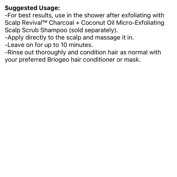 Briogeo | Hair | Pick 85 Briogeo Scalp Revival Maskdeluxe Sample Size ...